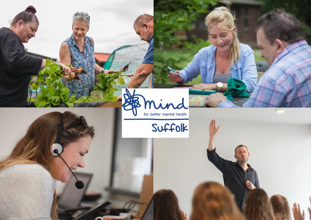 Suffolk Mind collage - Arthritis Action