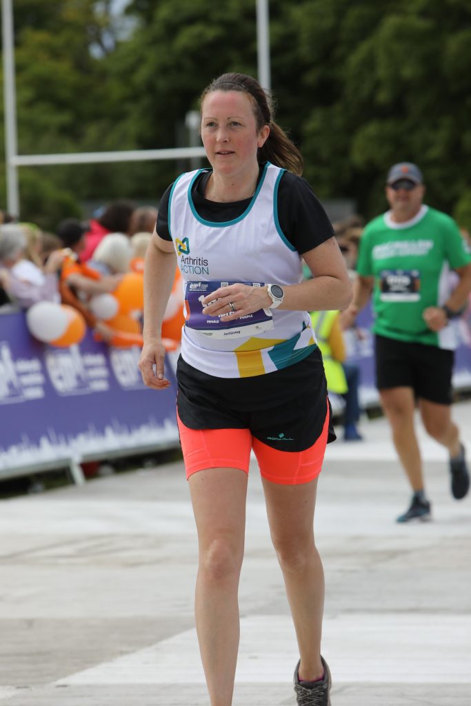 Helen Hewitt Edinburgh Marathon 2022 - Arthritis Action
