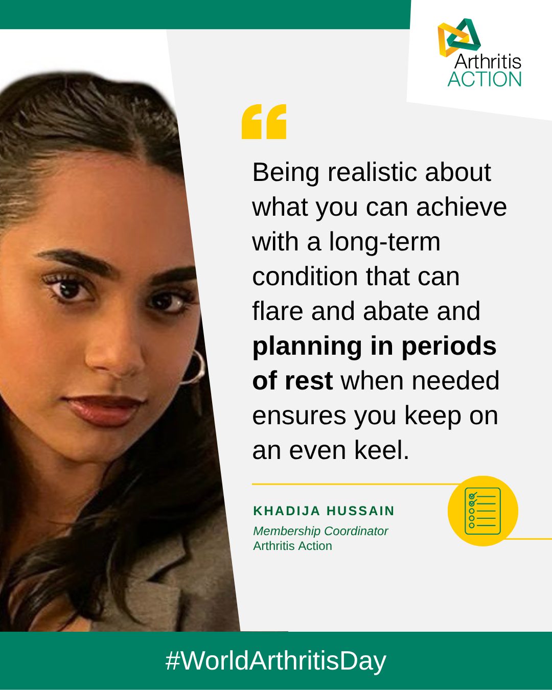 World Arthritis Day 2025 - Arthritis Action